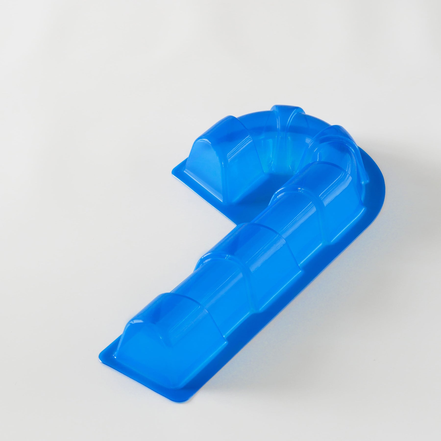 Yule log mold in the shape of barley candy